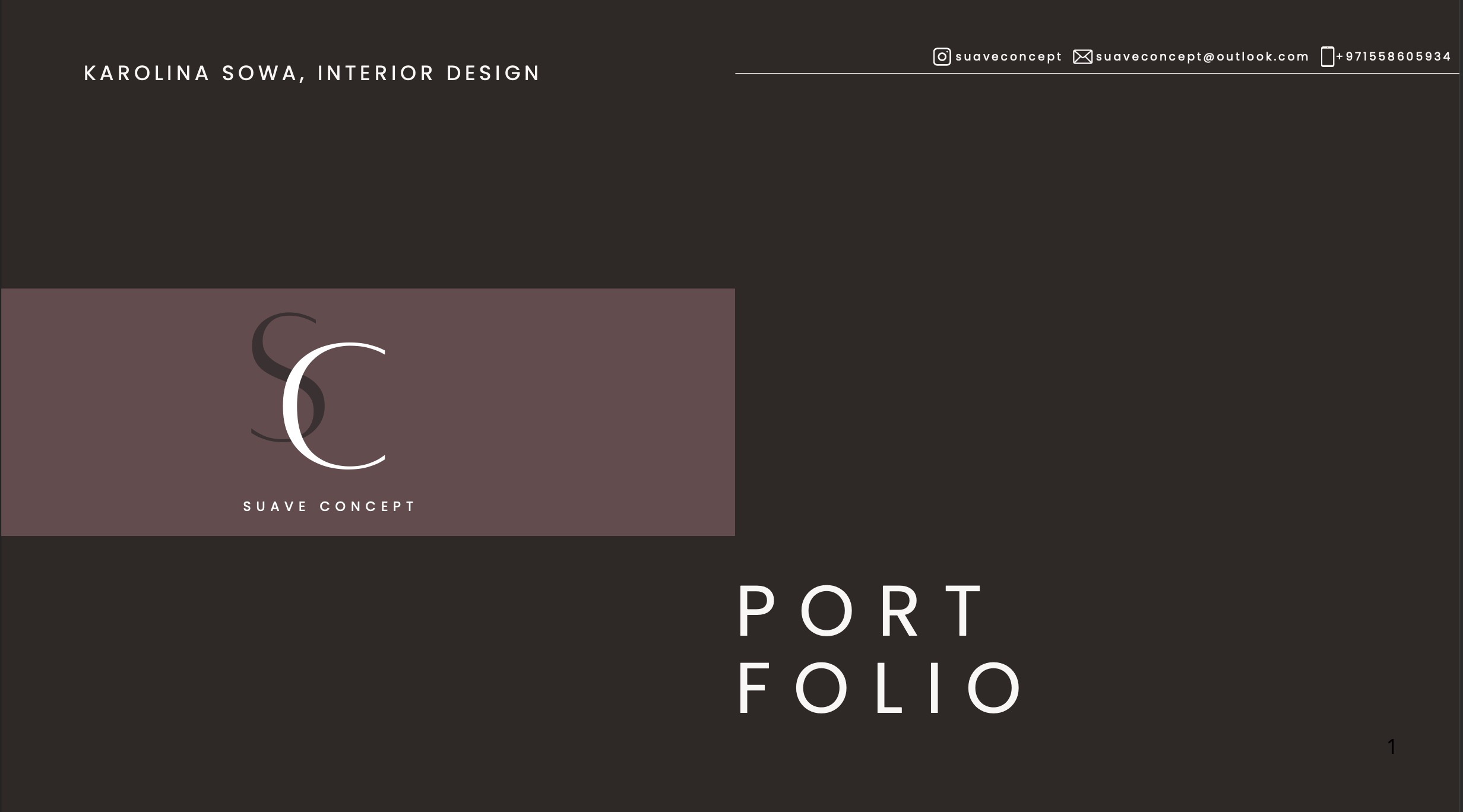 Suave Concept | Home Staging & Interior Design & Art | Karolina Sowa